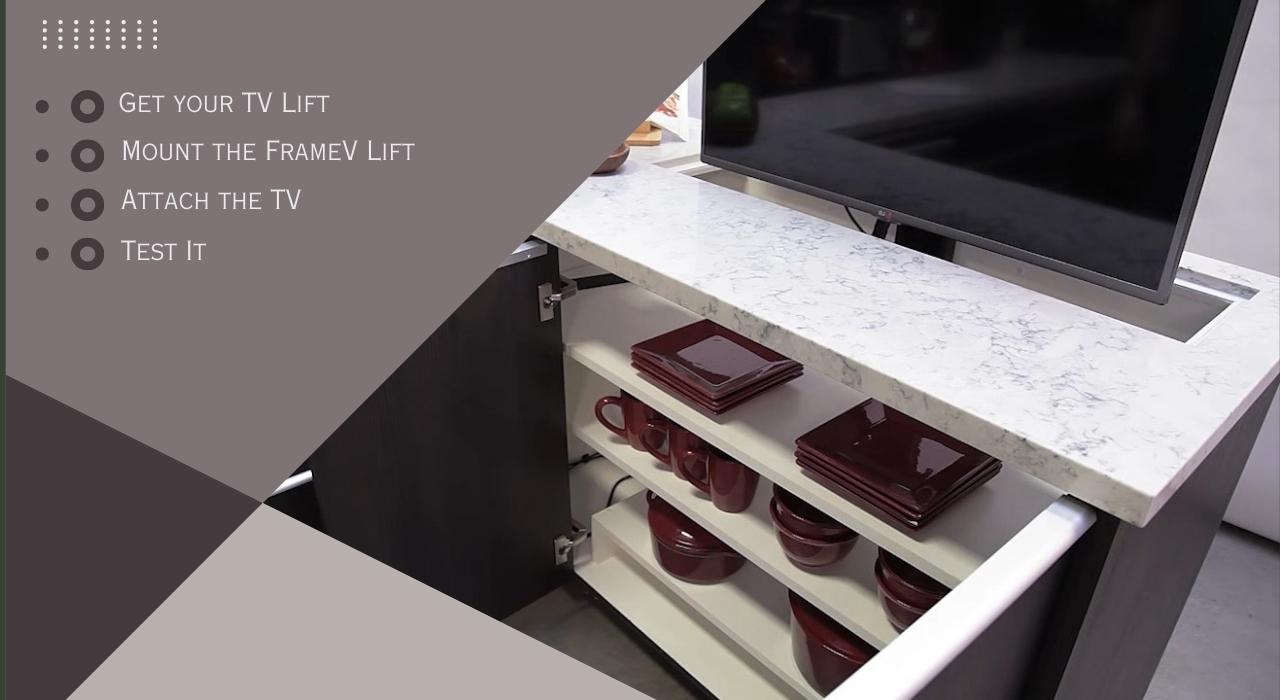 Revolutionizing Spaces: Discover Our Innovative Kitchen Pop-Up TV Lift